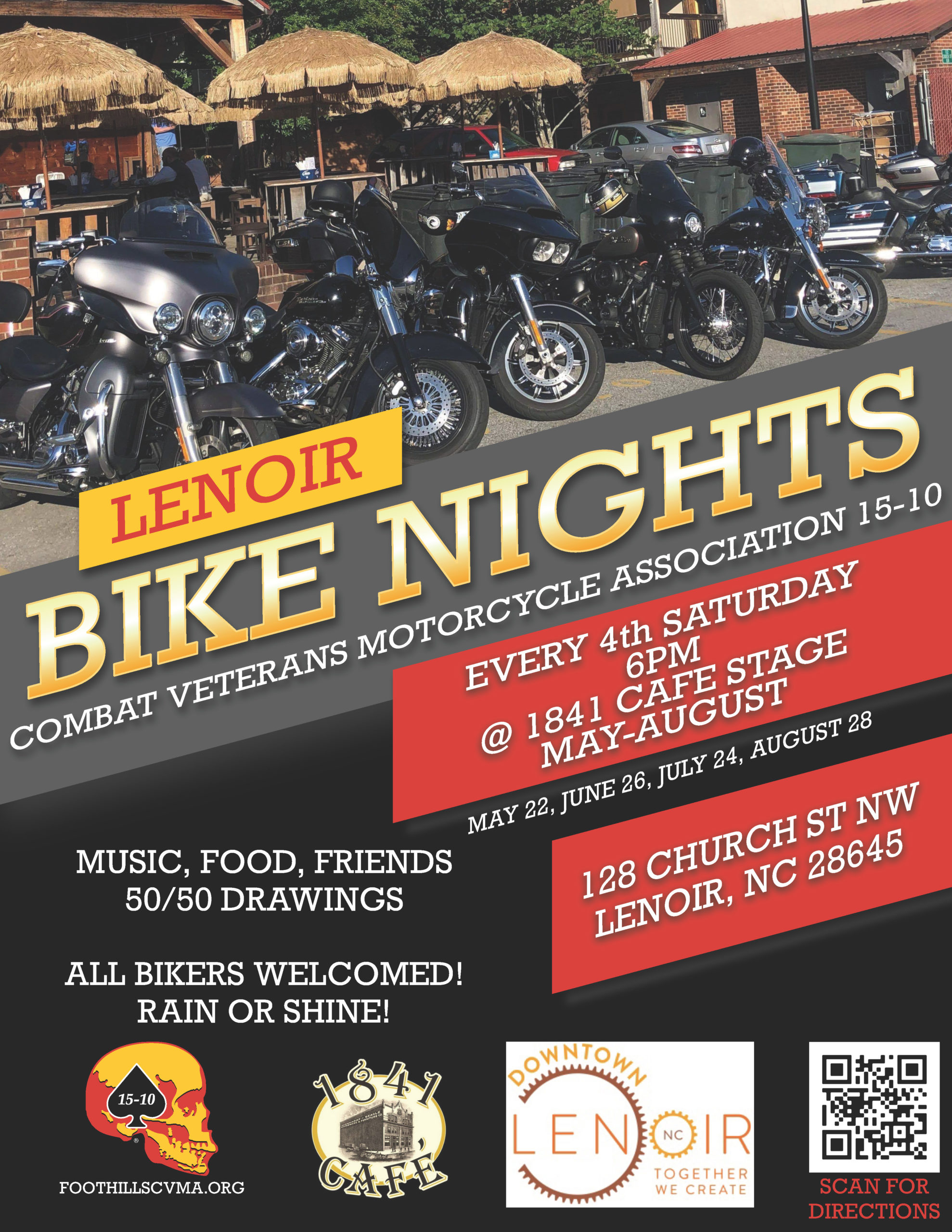 Combat Vet Cruise In_2021 – Downtown Lenoir