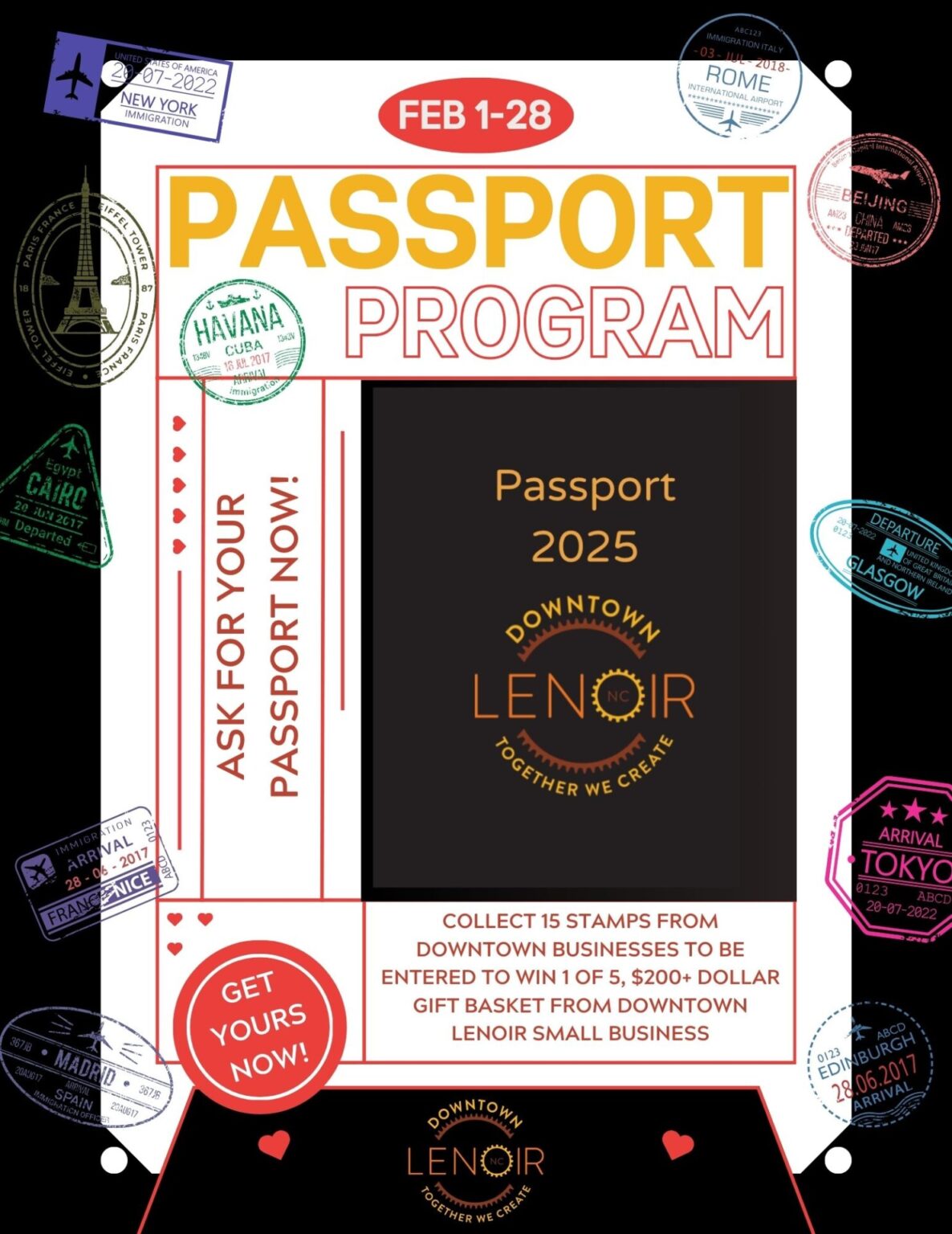 Downtown Passport Program – Downtown Lenoir